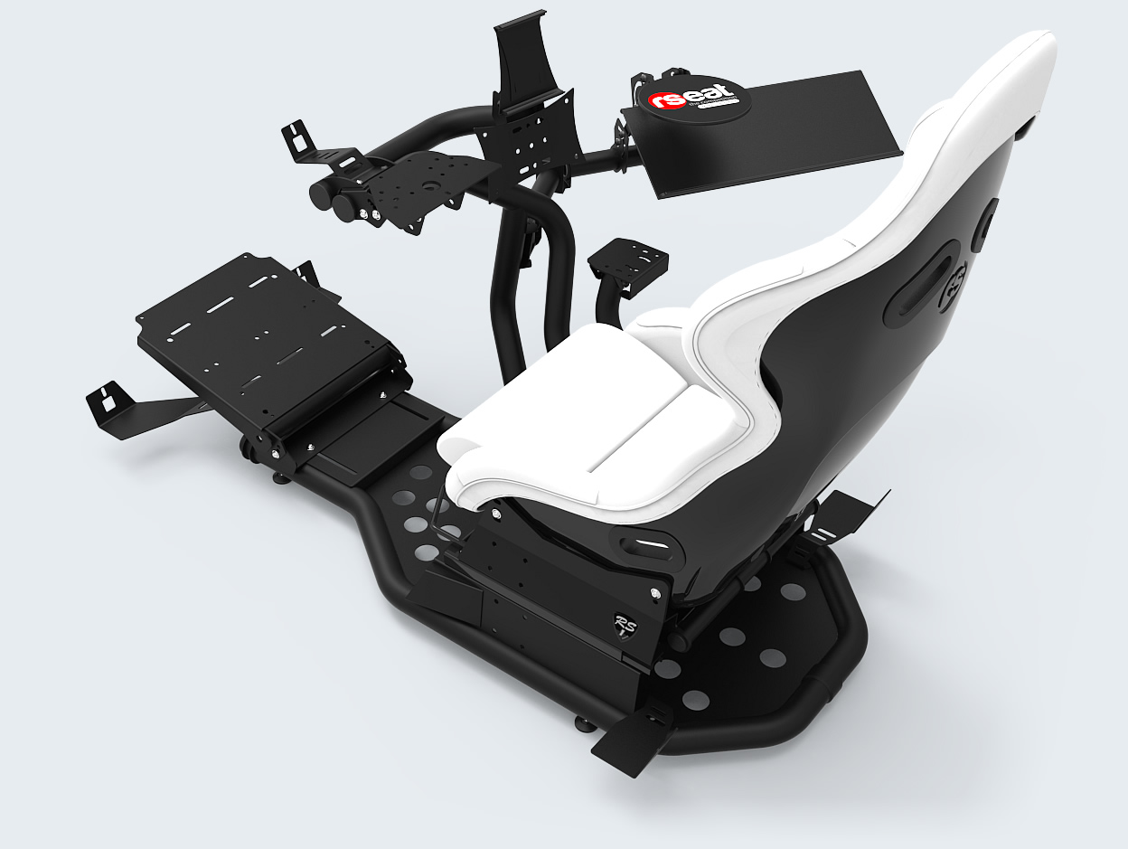 Comprar RSeat RS1 Racing Simulator Blanco/Negro