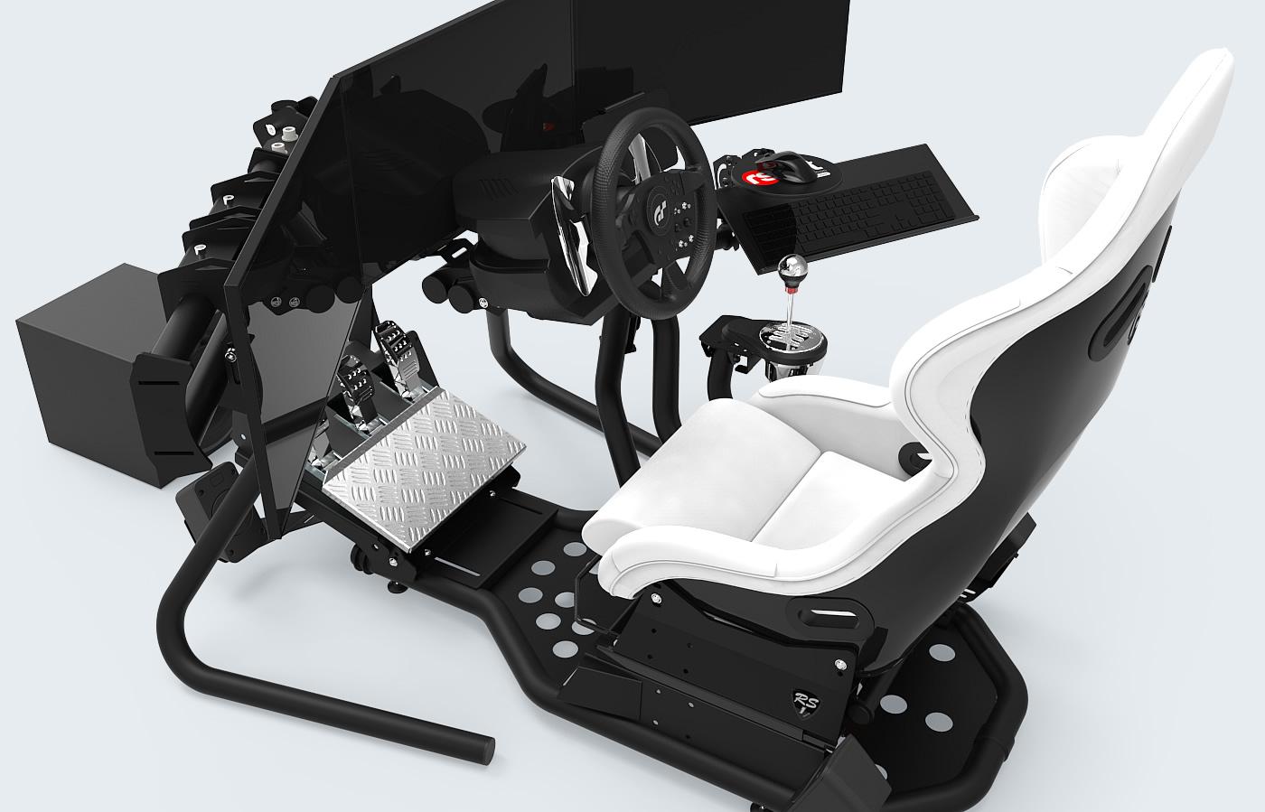 Comprar RSeat RS1 Racing Simulator Blanco/Negro